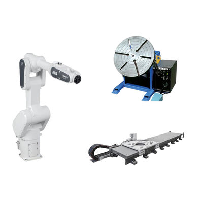 6 Ejes ABB CRB 1300-11 Brazo robótico con rieles de guía y manipulador ...