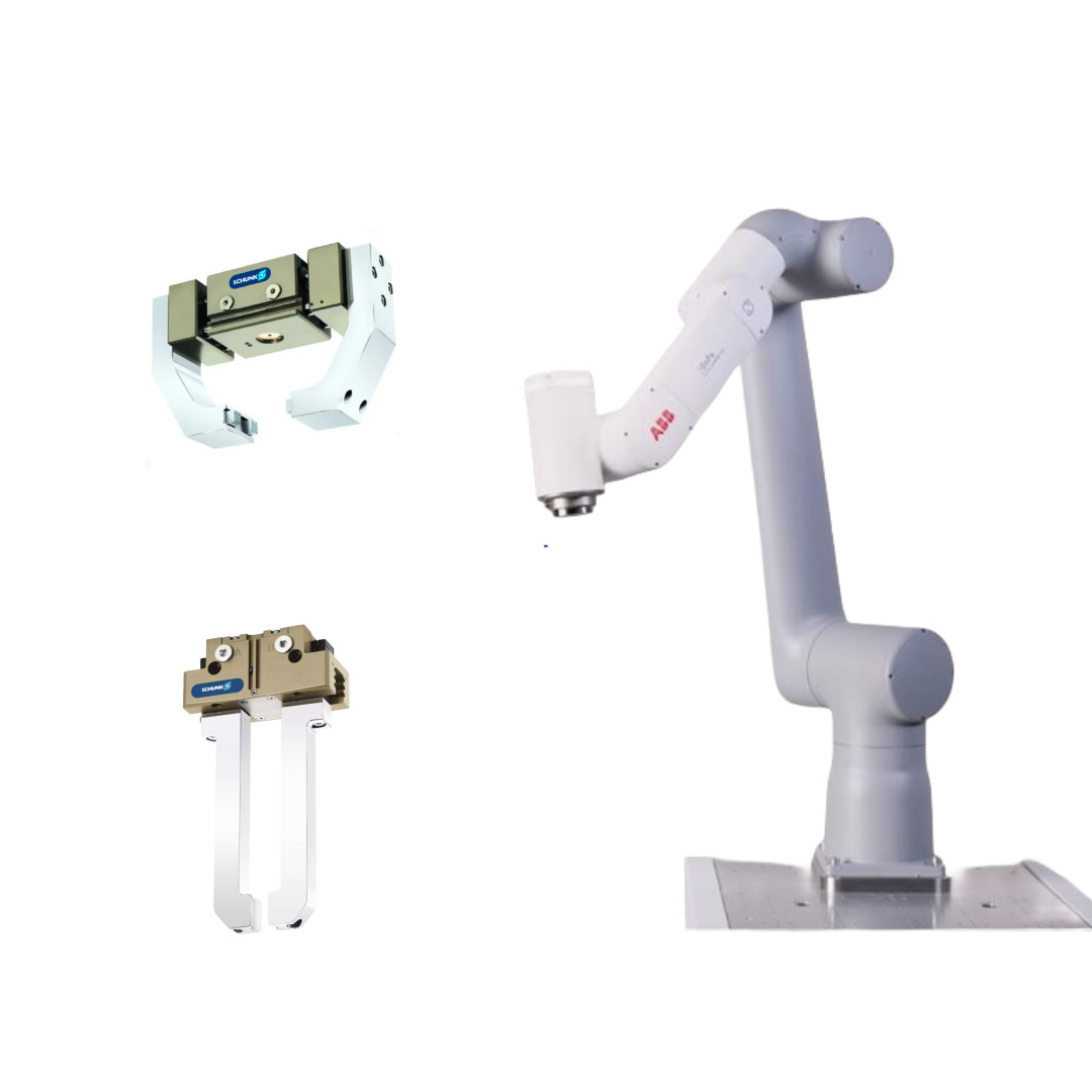 6 Ejes Robótico Colaborativo Carga útil 10kg Alcanzar 1620mm ABB CRB ...